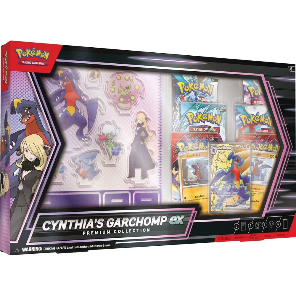 Pokemon TCG: Cynthia’s Garchomp Ex Premium Collection | Lifelink Games