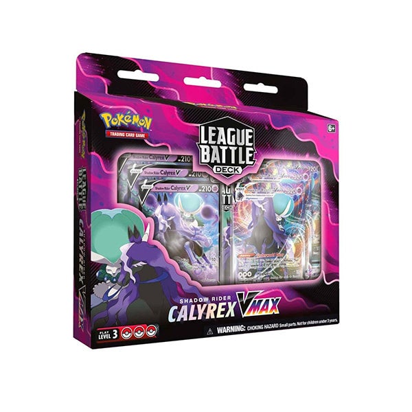 Pokemon TCG: Calyrex VMAX League Battle Deck (Ice/Shadow Rider Calyrex ...